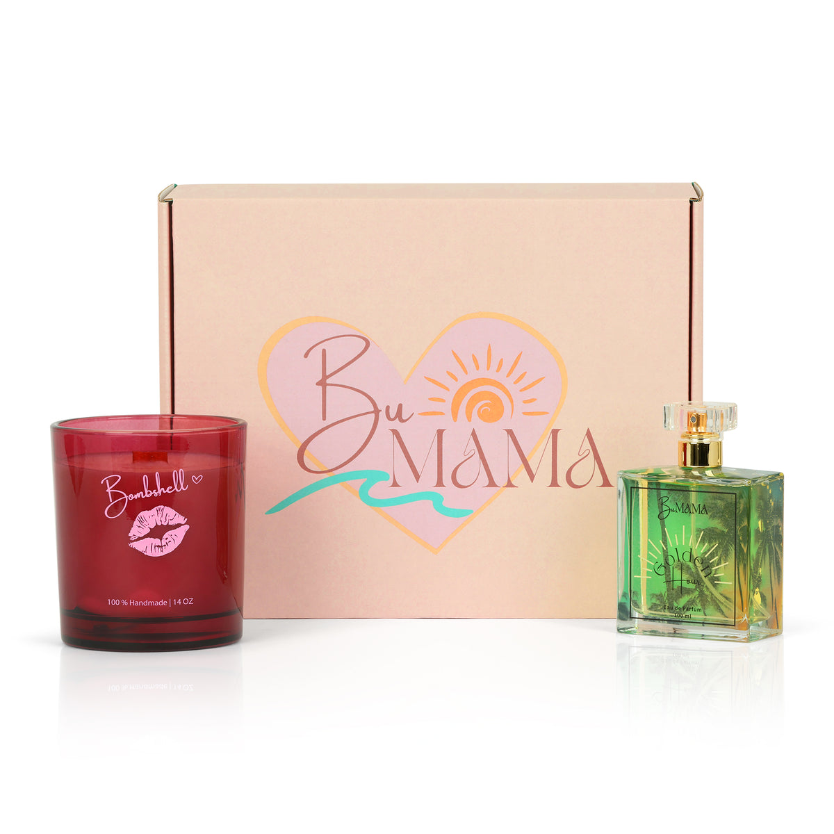Candle and Parfum Gift Set: Sunset Allure Collection – BuMama